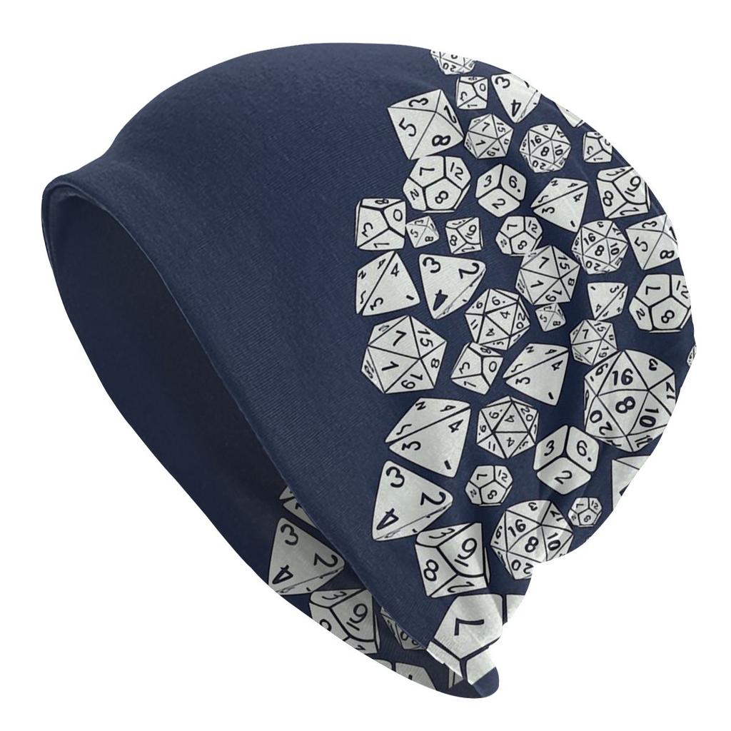 Cheap DnD Game Dice Spill Unisex Women Beanies Windproof Ski Cap Double ...