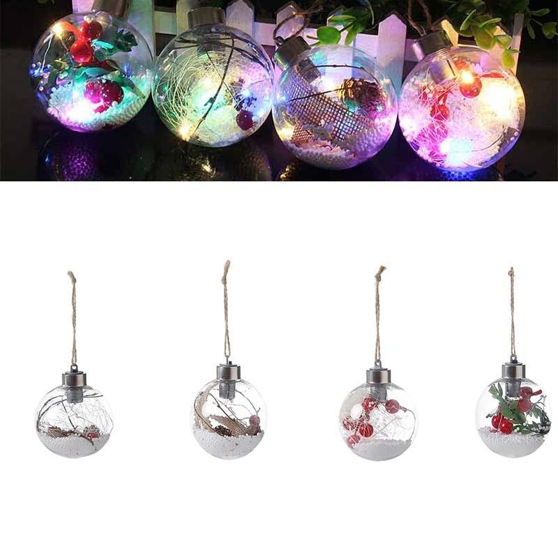 Home Decor Christmas LED Lamp Copper Wire Decorative Ball Bulbs ...