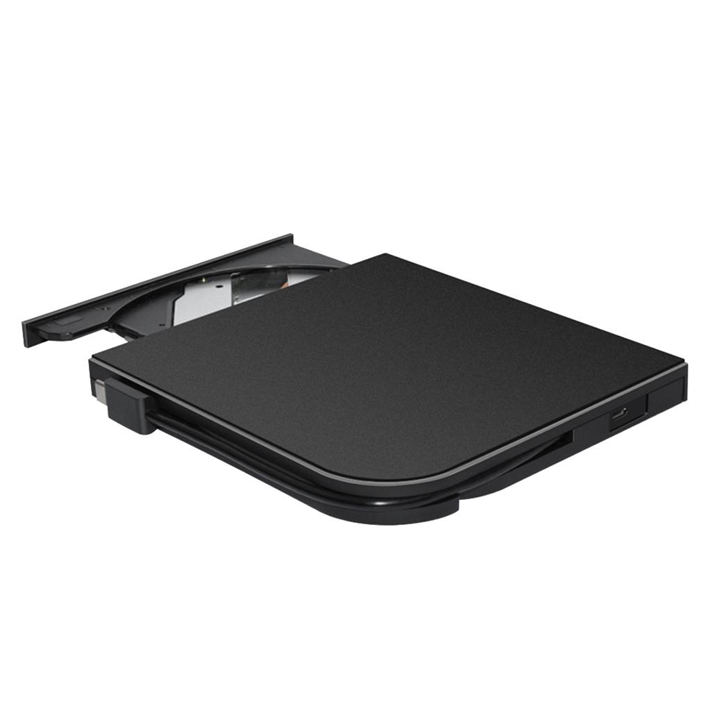 External USB 2.0 USBC CD/DVD Drive Burner Optical Writer for Laptop ...