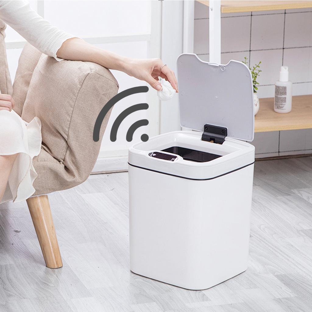 Buy 13L Automatic Trash Can Operated Touch Touchless Infrared Motion ...