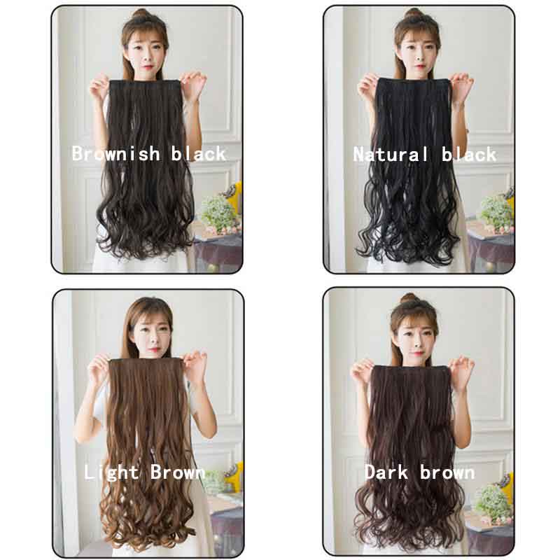 Long Curly Fake Hair Women Girls Fashion Wake Curls Hair False Hair-buy ...