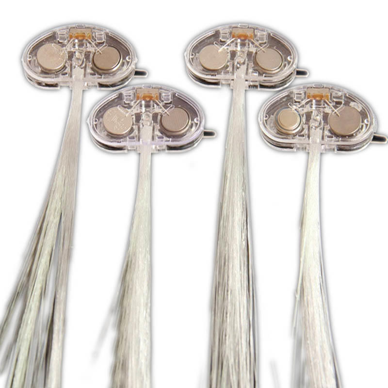 Buy 1pc Multicolor Flash LED Hair Braid Hairpin Luminous Braid Optical ...