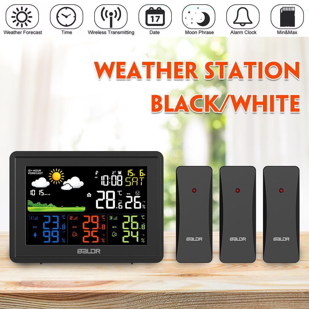 Buy New Home Wireless Weather Station Temperature Sensor Outdoor ...