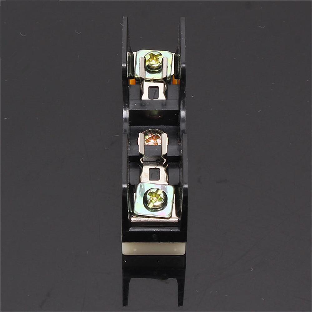 FS101 10A 6*30mm Fuse Socket With Indicator Light DIN RAIL Mounted Fuse ...