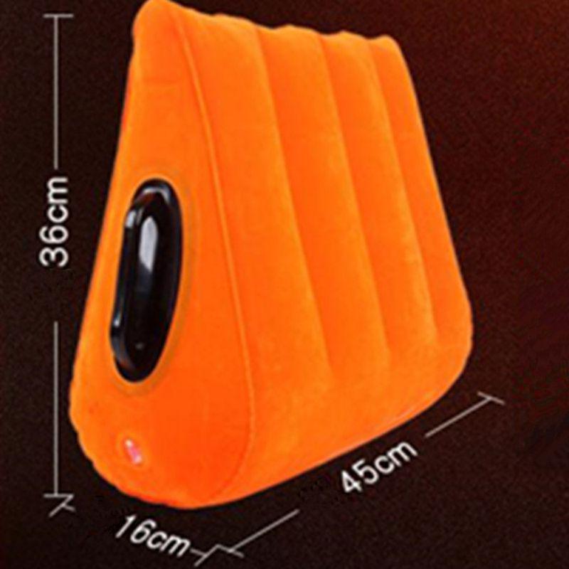 💰Koop Triangle Magic Wedge Pillow Cushion Sex Pillow Inflatable Sex ...