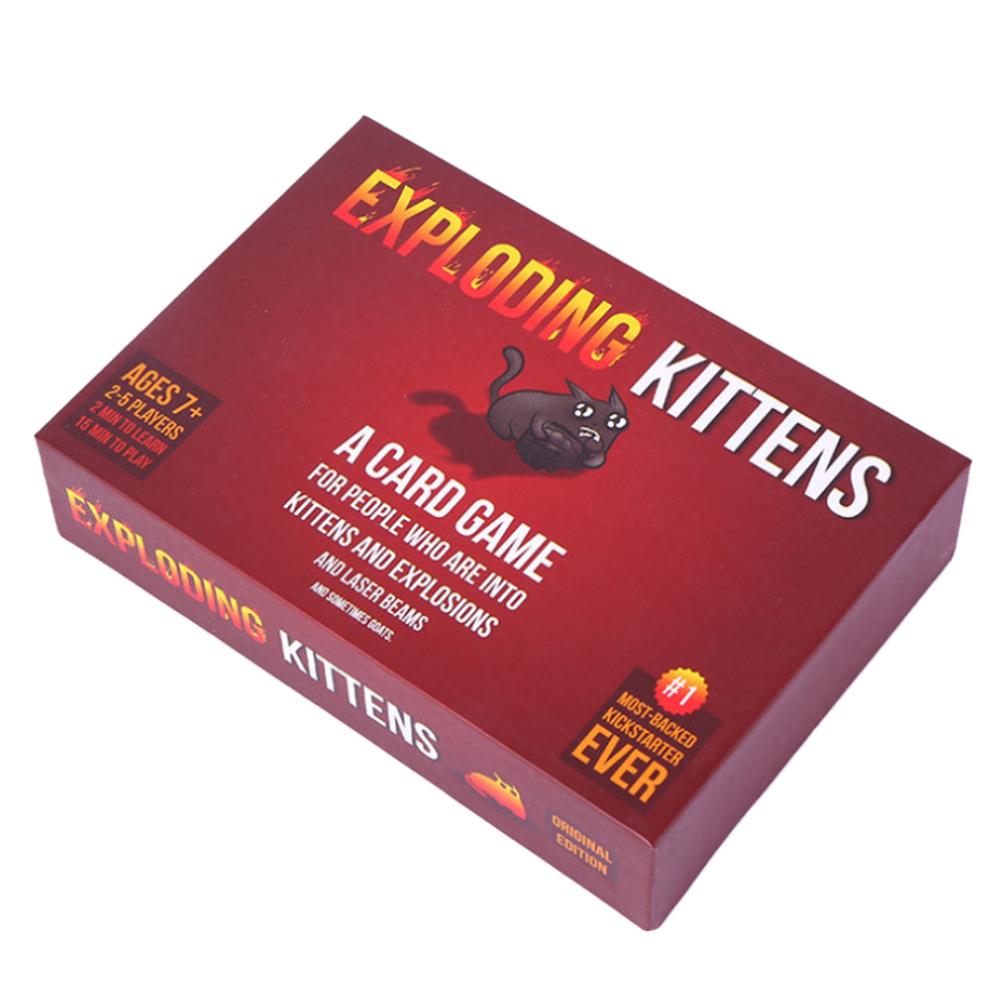 Buy Board Game Card Exploding Kitten Card Game Adult Leisure Party ...