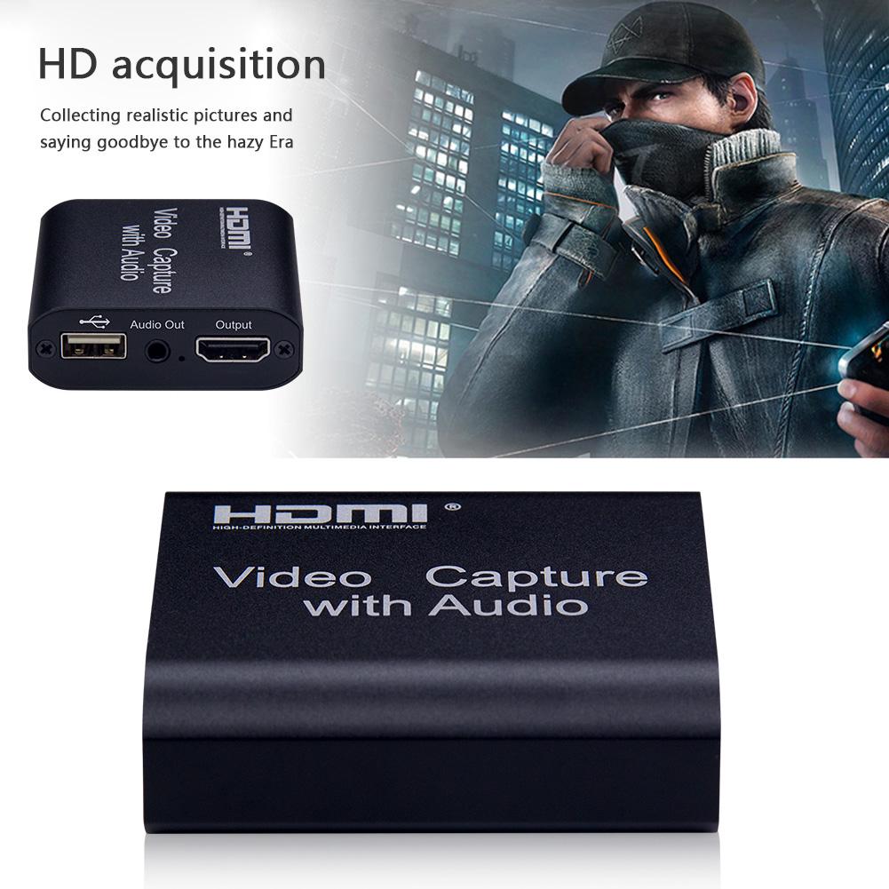 Buy 4K 1080P HDMI To USB Mini Video Capture Card for PS4 Game Live ...