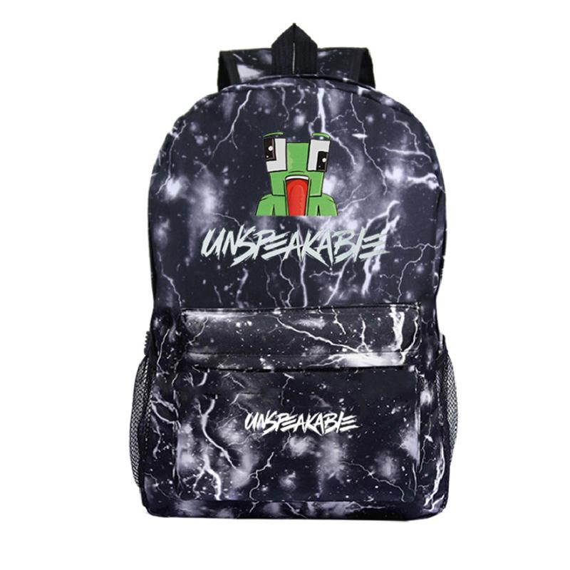 Kids Boys Unspeakable Backpack Girls Rucksack School Bag Travel ...