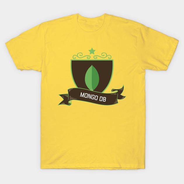 Buy Men Premium Cotton Harajuku T Shirt Mongodb Print Men's Tee Shirts ...