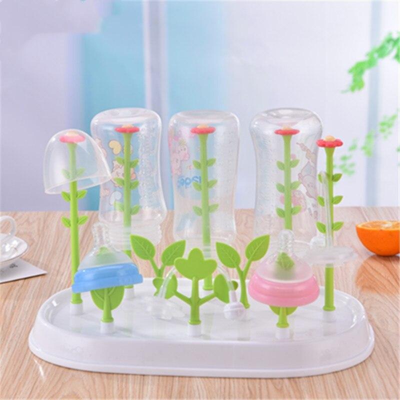 Cheap Baby Bottle Drying Rack Flower Tree Dryer for Bottles Detachable ...