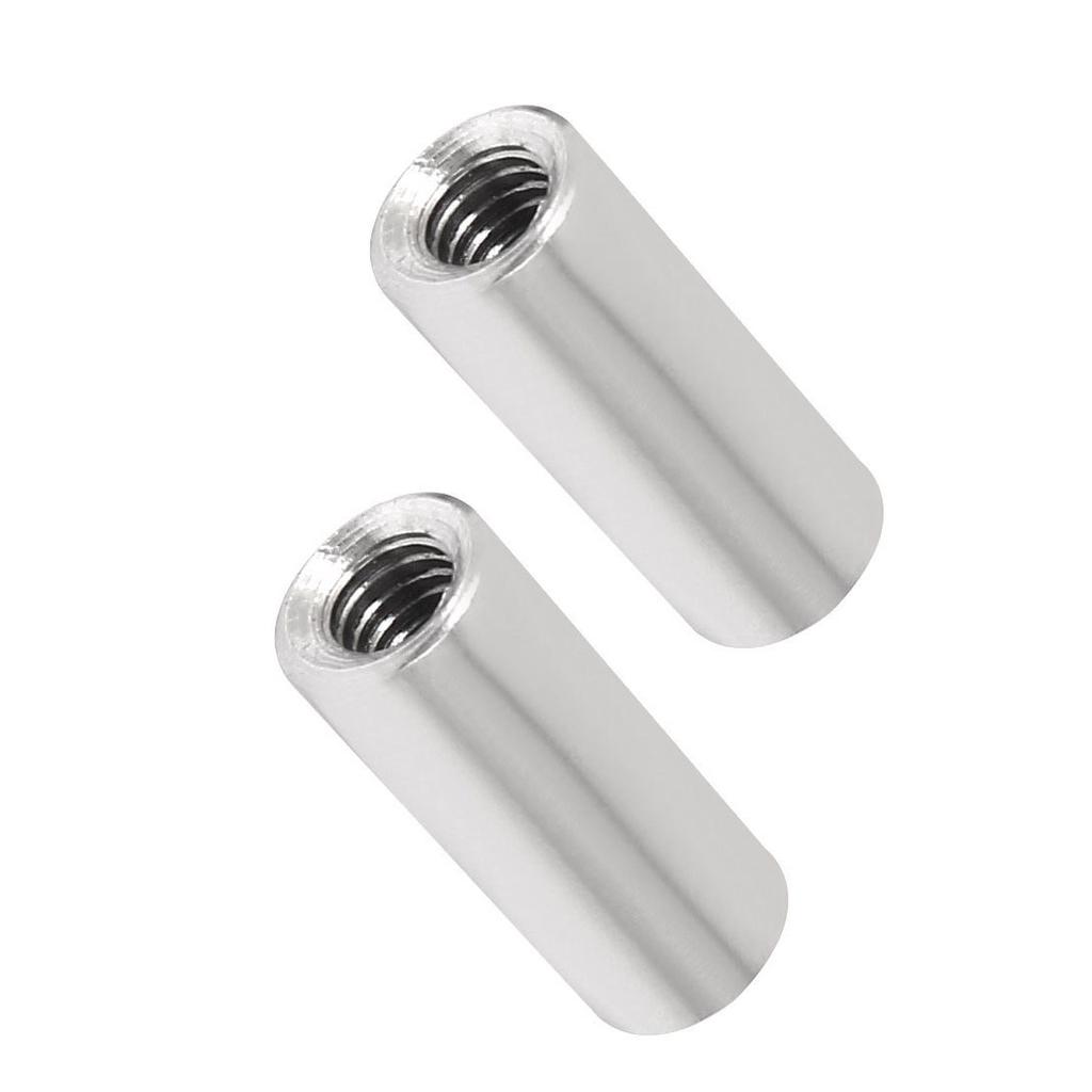 Buy Round Connector Nuts Round Rod Stud Threaded Insert Rose Joint ...