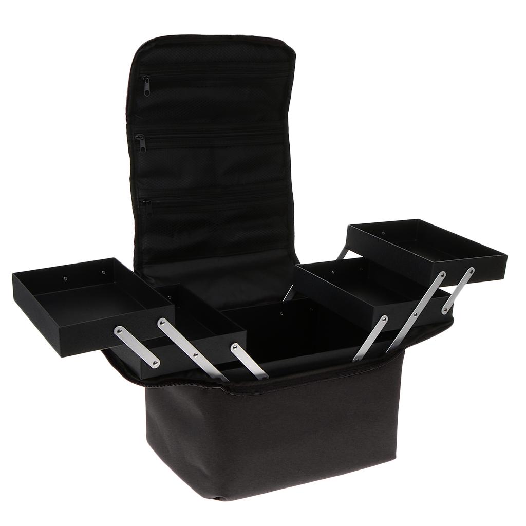 Large Beauty Make Up Cosmetic Box Artist Vanity Case Storage Bag Salon ...