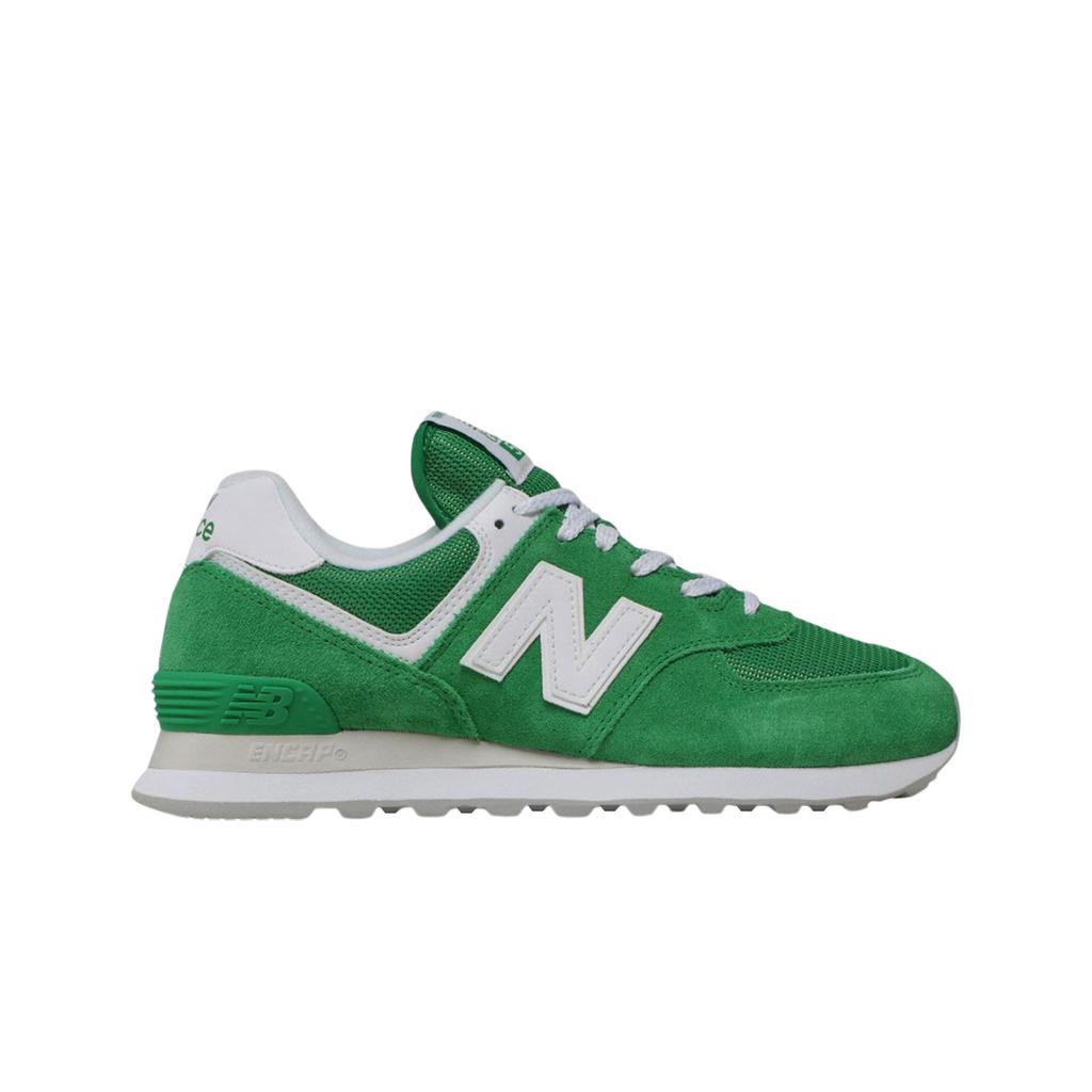 New Balance 574 Зелено-белые мужские кроссовки ML574PG2 купить недорого ...