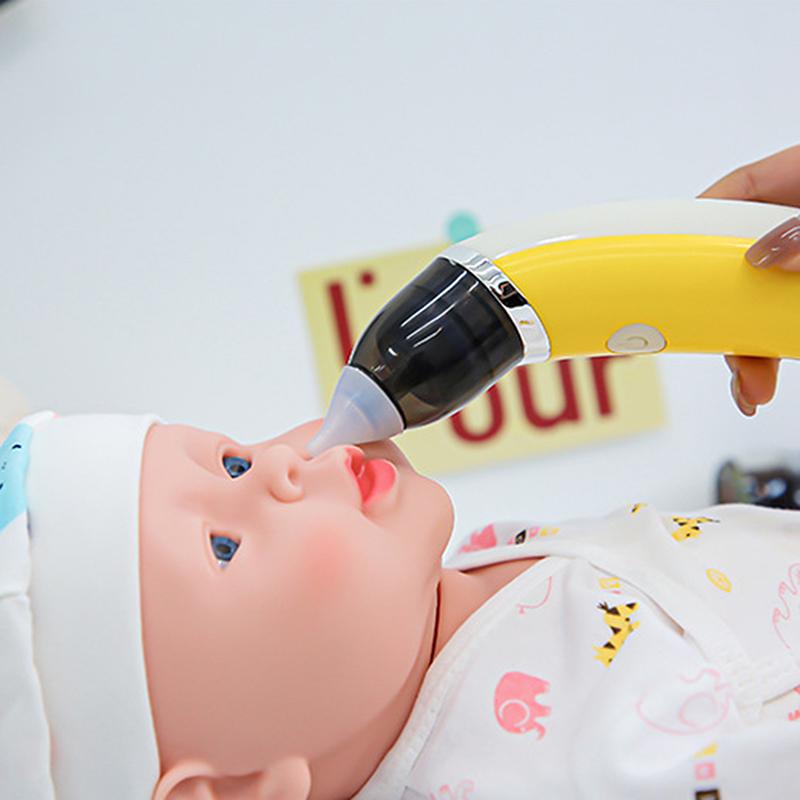 Goedkope Electric Baby Nasal Suction Device Baby Booger Snot Suction ...