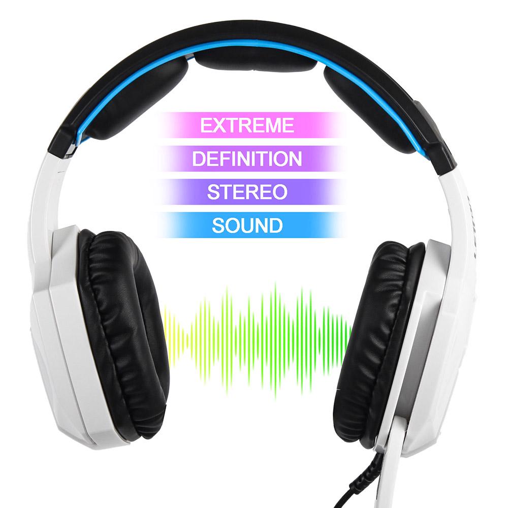 Buy L9 Gaming Headset 3.5mm Stereo Over-Ear Headphone with Adjustable ...