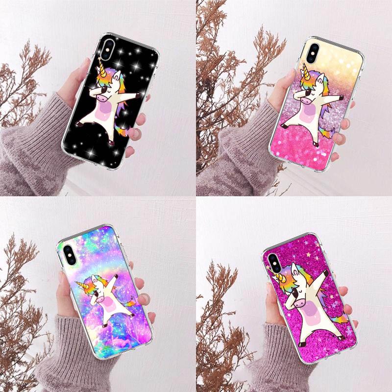 Lovely Transparent Cover Phone Case for iPhone 6 7 8 x Samsung LG Sony ...