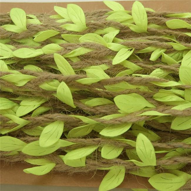 Buy 10 Meters Leaves Rattan Rope Braids Christmas Day Decorative Items ...