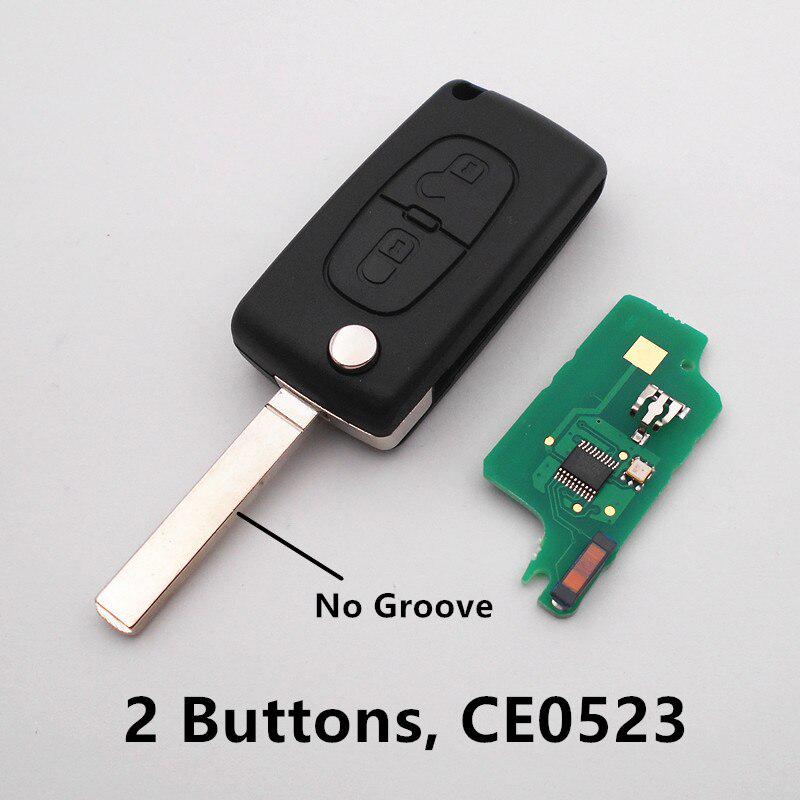 Купити Дистанційний ключ для CITROEN C2 C3 C4 C5 C6 C8 /ID46 Chip ...