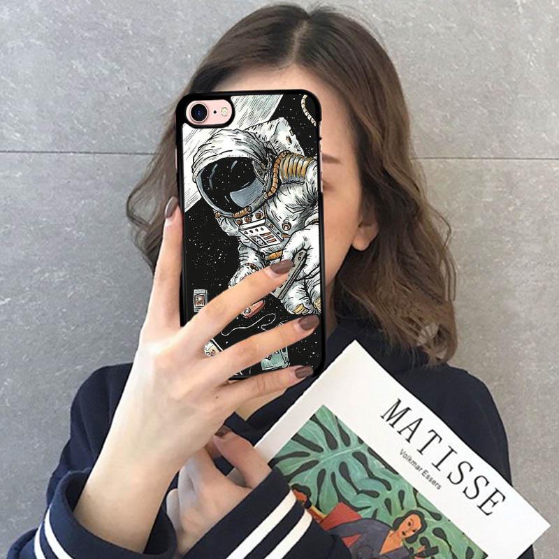 Creative Cartoons Pattern Phone Cover for iPhone 6S 7 8 x Samsung HTC ...