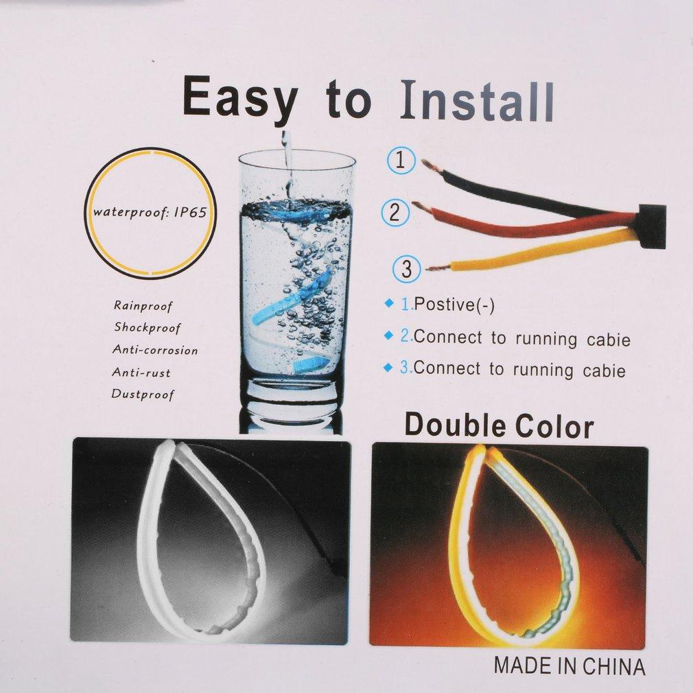 30cm LED Strip Ultra-thin Light Guide Strip For Daytime Running Lights ...