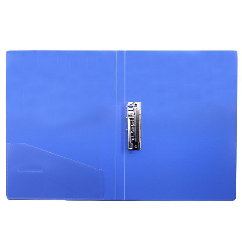 Buy Folding Plastic Folder Double Clip Folder File Clipboard Learning ...