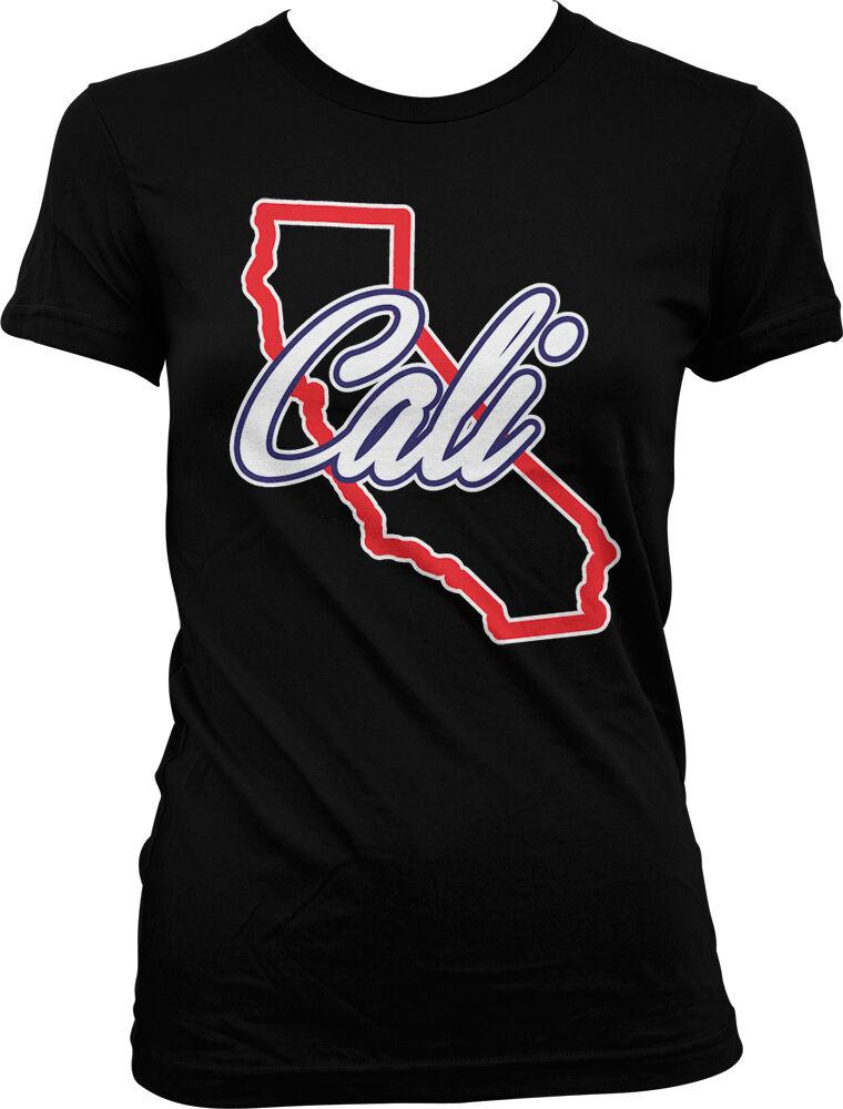 Buy Cali State Outline California Pride Hometown Ca T Shirt Men Cotton ...