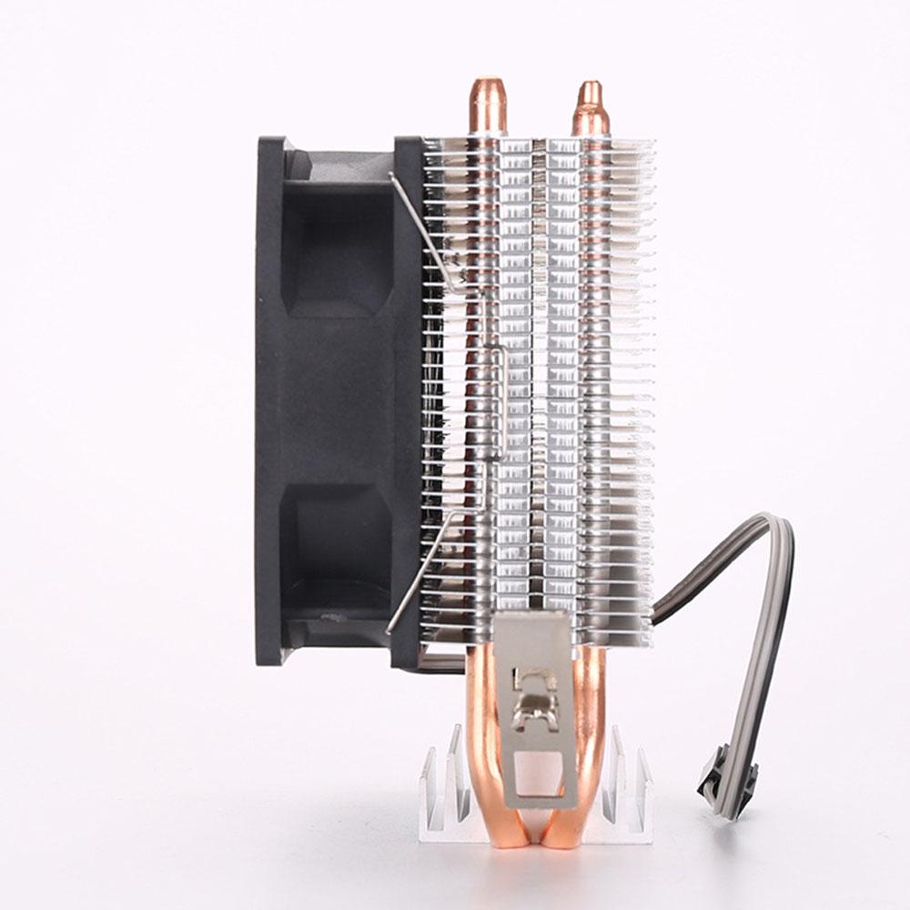 Buy 2 Aluminum Heatpipe PC CPU Cooler Cooling Fan For Intel 775/1155 ...