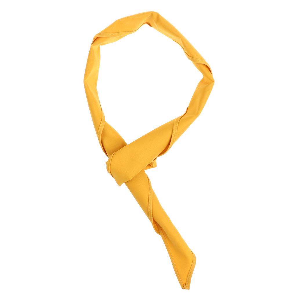 Buy Chef Neckties for Hotels and Restaurants Yellow at affordable ...