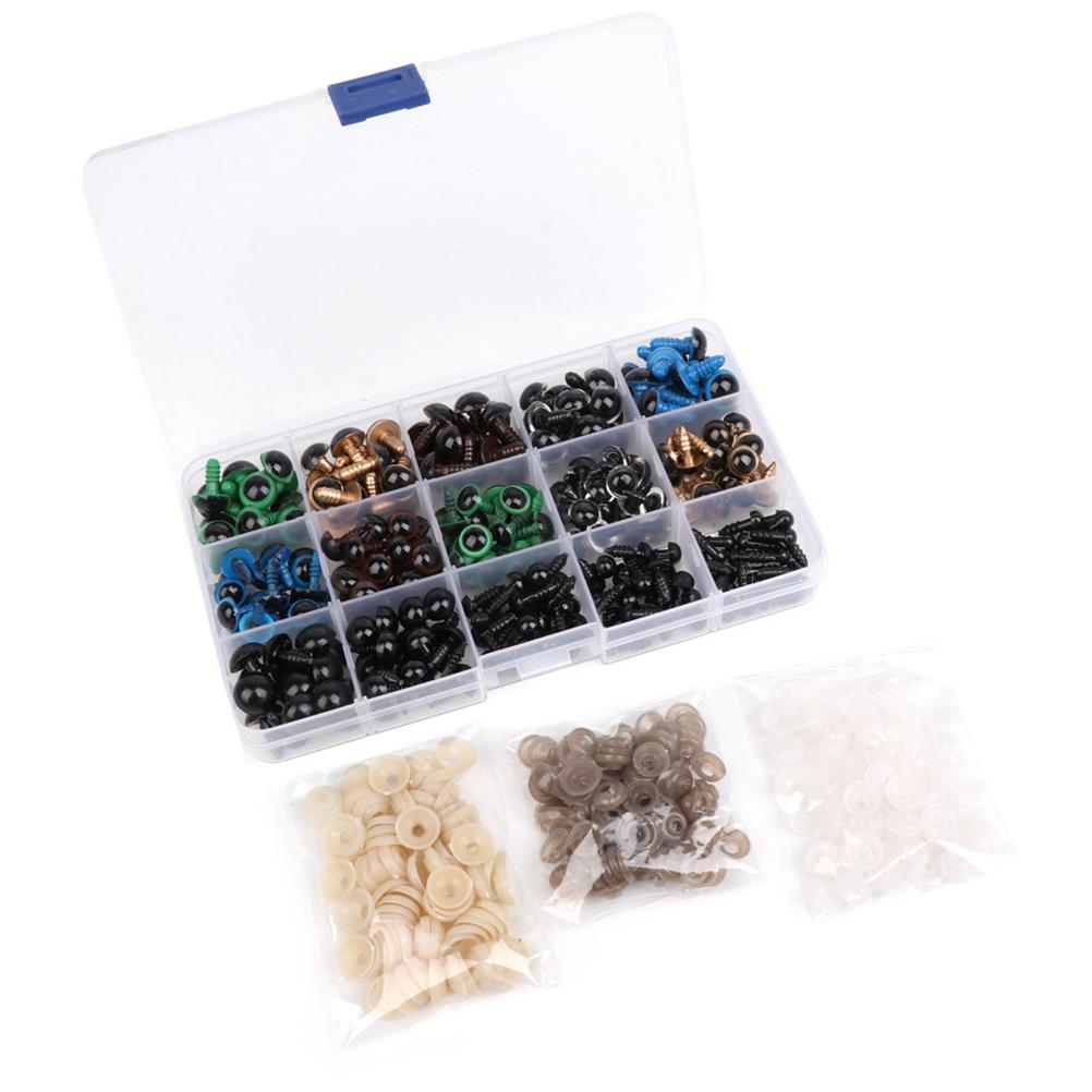 Buy 264pcs Eye Button Plastic Sewing Safety DIY Eye Button for Plush ...