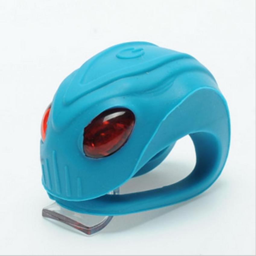 Buy Alien Head Model LED Bicycle Lamp Universal Silicone Mountain Bike ...