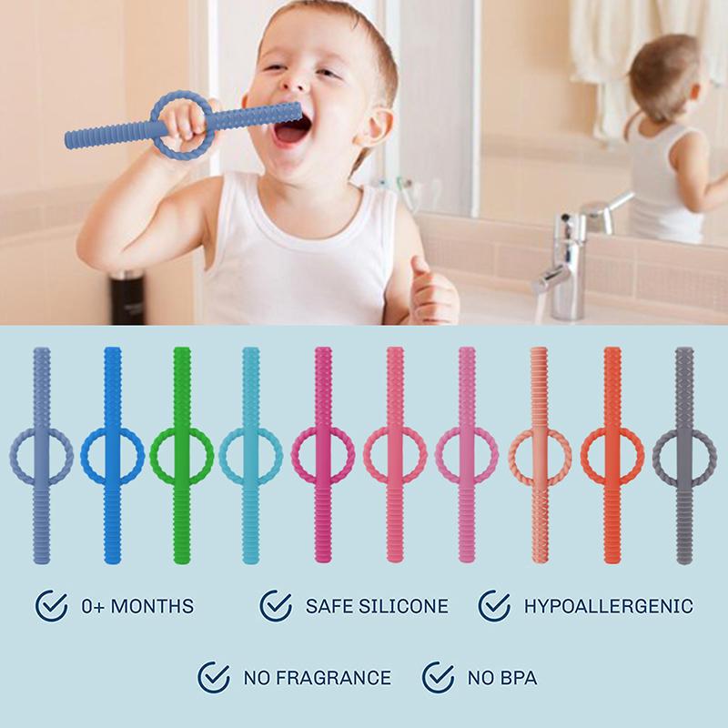 Baby Molar Rods Baby Molar Rings Children'S Full Silicone Soothing ...