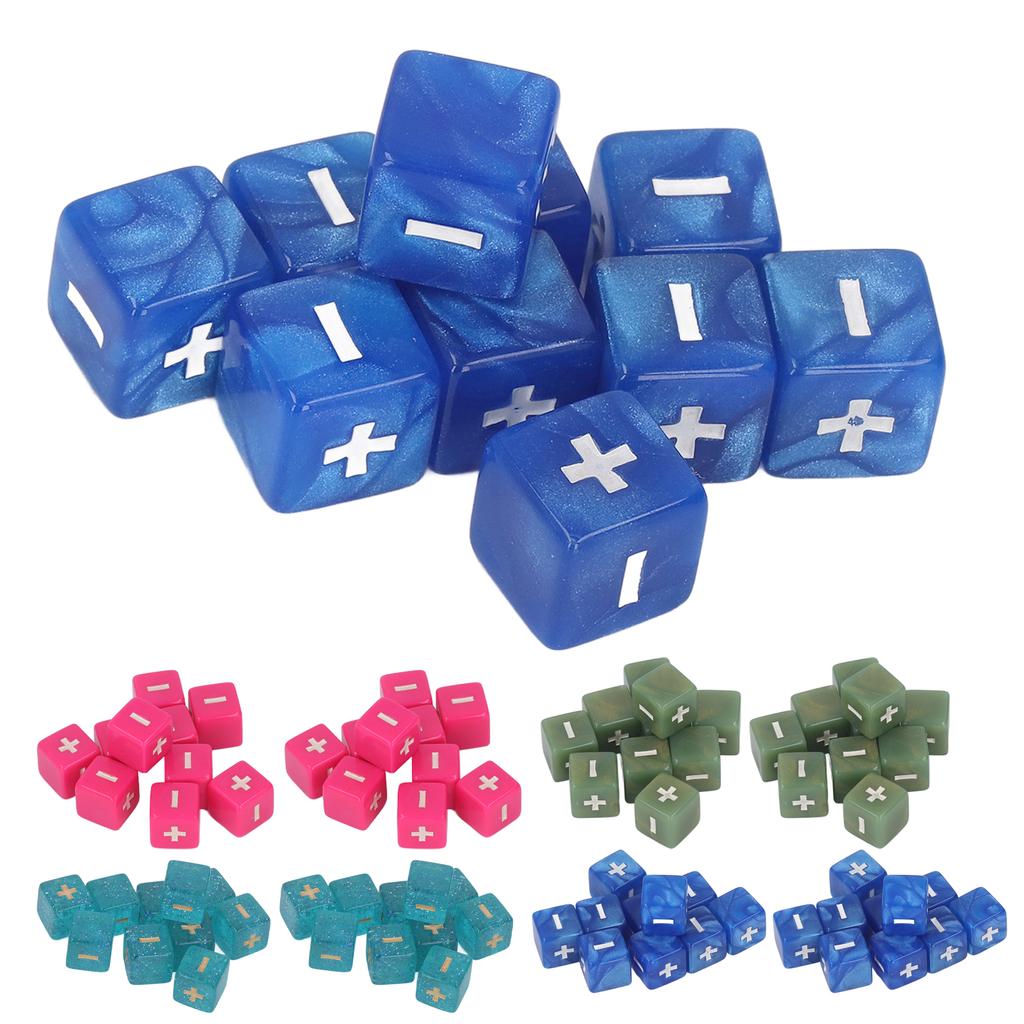Cheap 20pcs Plus Minus Sign Dice Set 16mm Math Operation Calculation ...