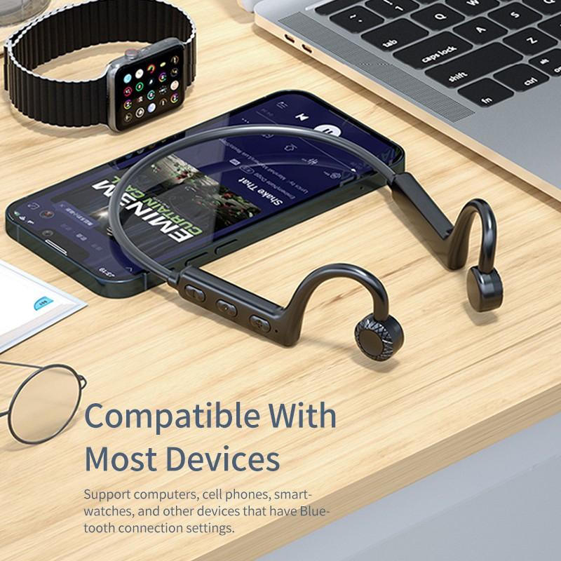 Buy TL15 Bluetooth 5.1 Air Conduction Headphones Open Ear Bluetooth ...