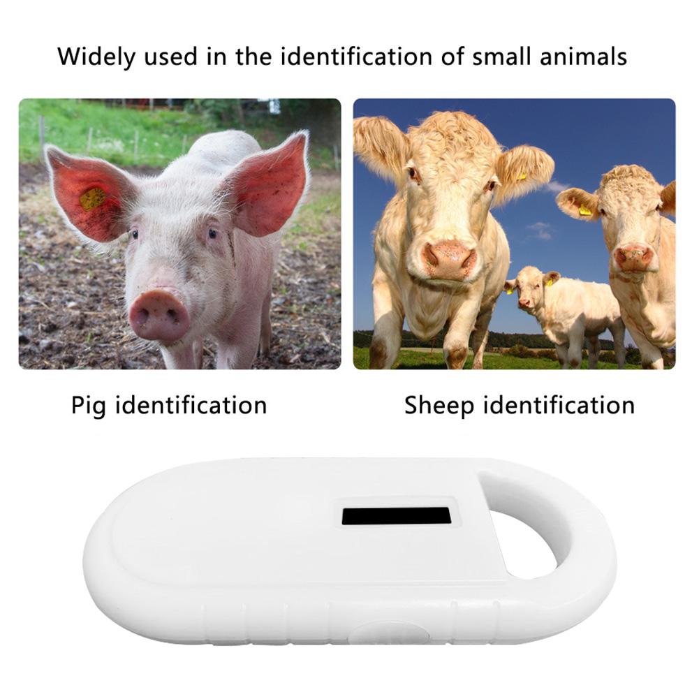 Handheld Digital Scanner Microchip RFID Identification Reader for Pet ...