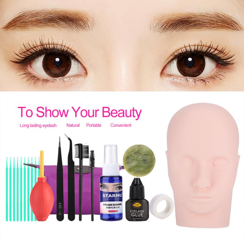 Buy 12 Pcs/Kit Starter False Eyelash Extension Tool Kit Set Semi ...