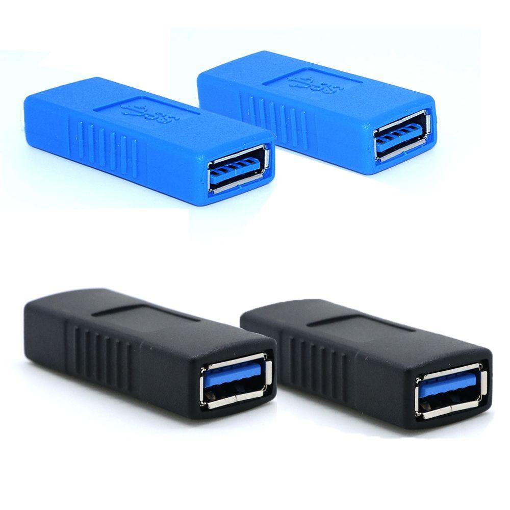 Buy Consumer Electronics Black Blue USB 3.0 Adapter Coupler Gender ...
