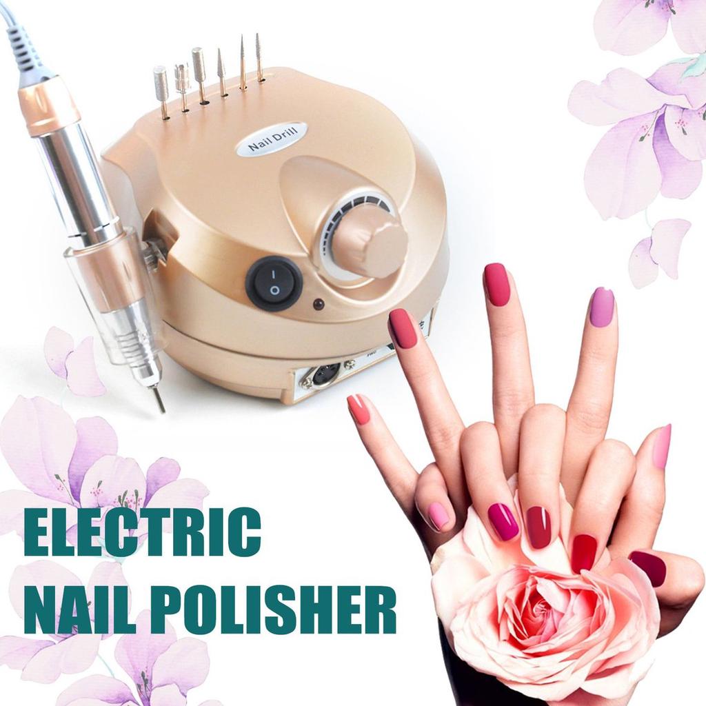 Buy Electric Manicure Drill 35000rpmprofessional Electric File Nail Art ...