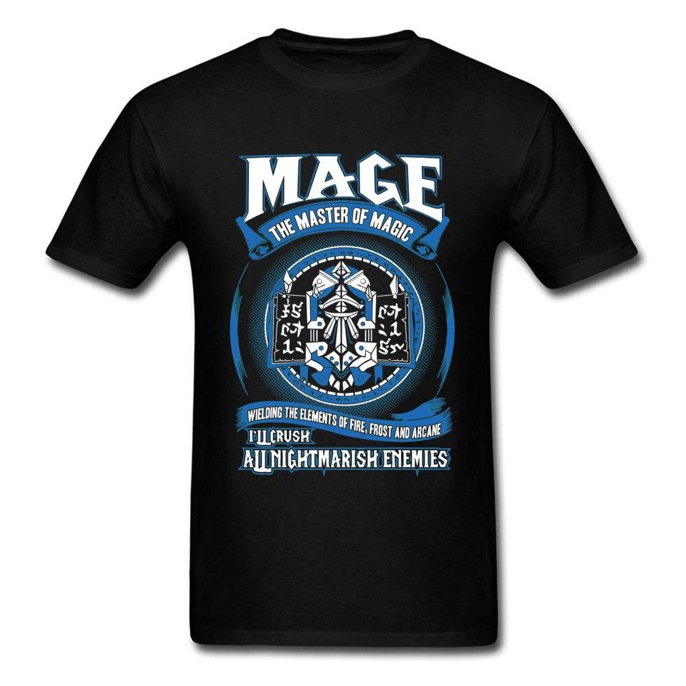 Buy Mage The Master Of Magic T-Shirt Round Collar Fitness Top T-Shirts ...