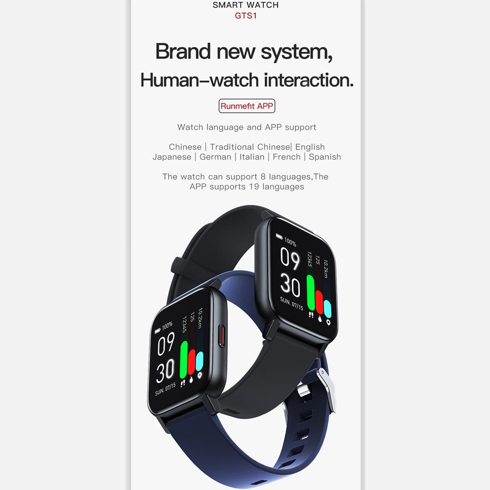 Buy The SERVO GTS1 Smart Watch with a 1.28 inch full touch Screen, IP68 ...