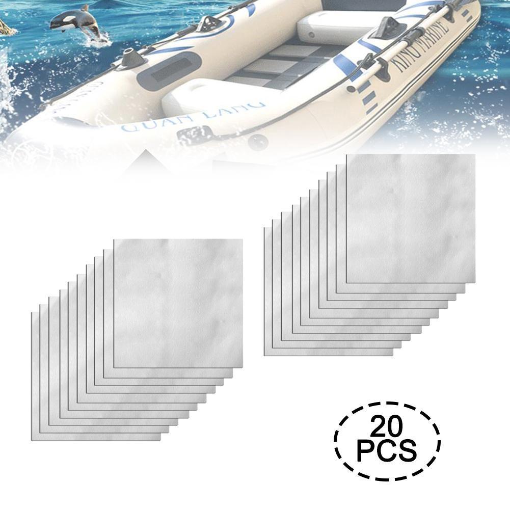 Buy 10/20 Pcs Inflatable Swimming Pool Puncture Repair Patch Kit Airbed ...