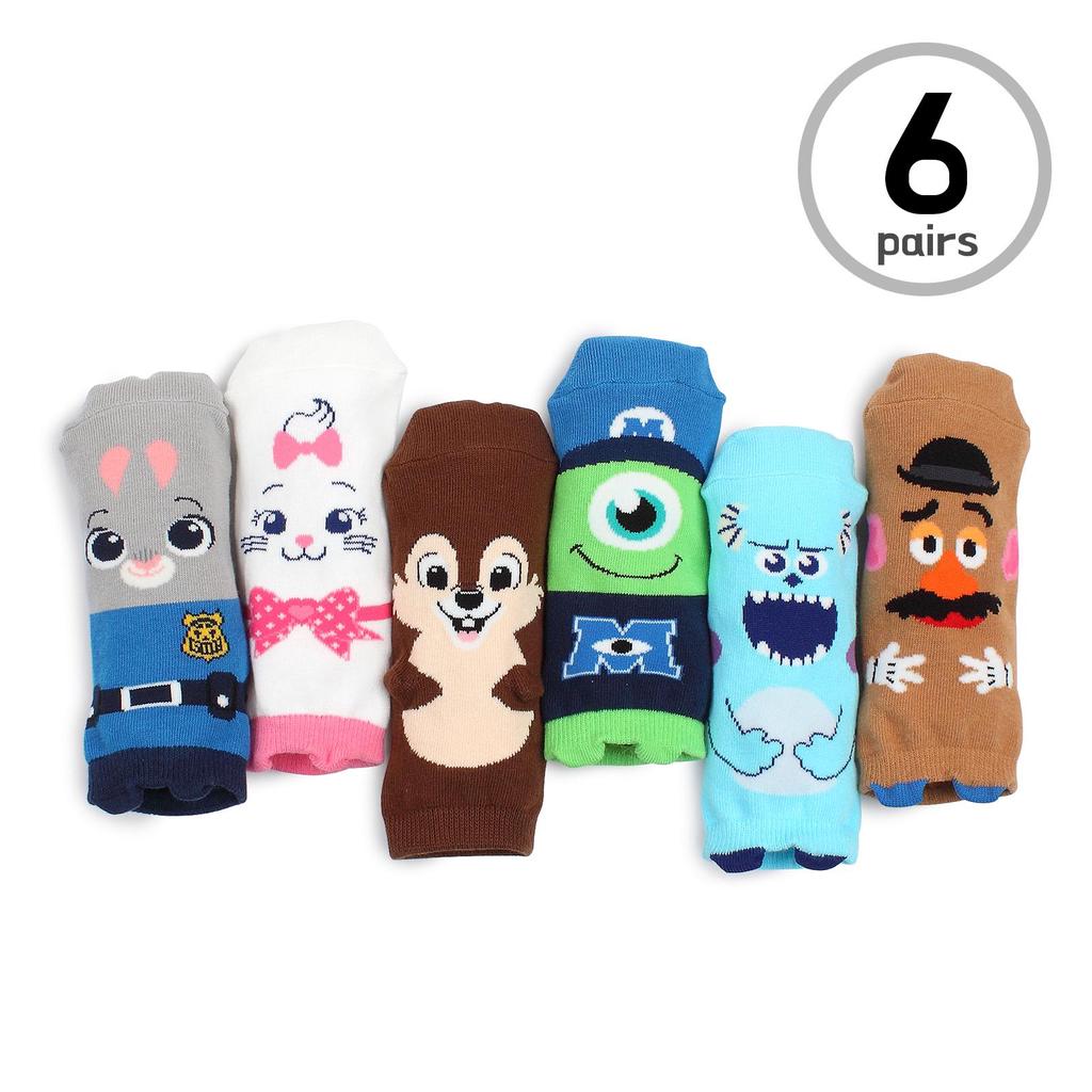 Cheap DISNEY Kids Licensed Characters Lowcut Socks (6 Pairs) Judy Marie ...