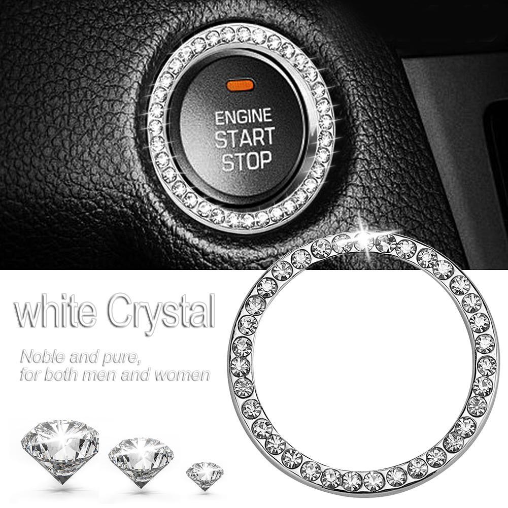 Buy 40mm/1.57in OD Car Styling Auto Start Switch Button Decorative ...