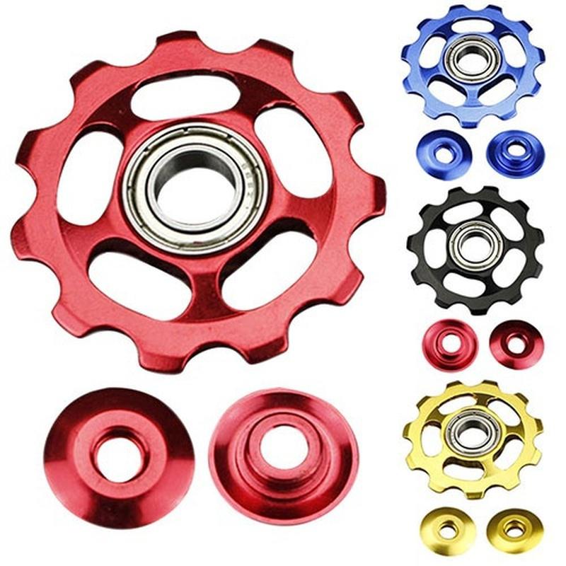 Buy 1Pc Pulleys Bicycle Parts Bike Ultralight Aluminum Alloy Outdoor ...