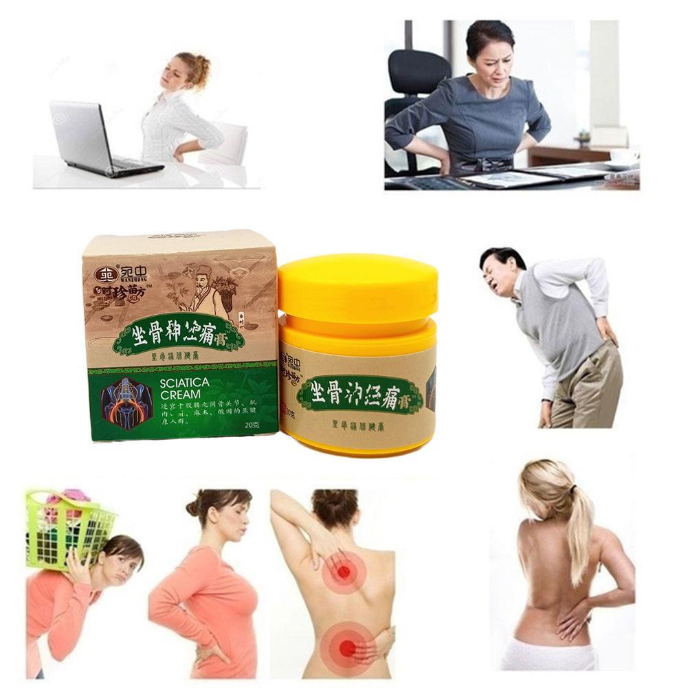 20g Sciatic Nerve Cream Relieve Knee Back Rheumatoid Herbal Muscle ...