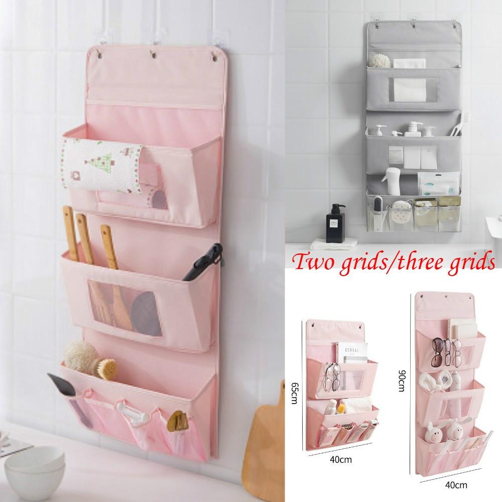 Buy Creative Storage Bag Hanging Bag Wall Hanging Door Multi-layer ...