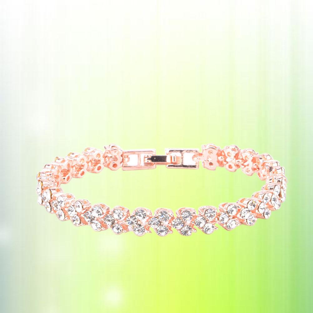 Crystal Roman Bracelets Crystal Jewelry Bangles Full Rhinestone ...