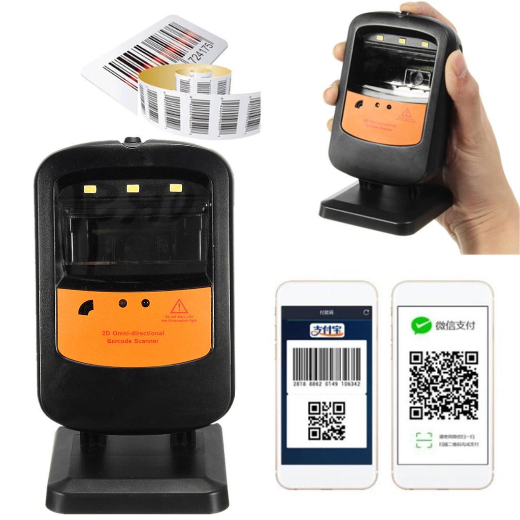 Buy Barcode Scanner POS USB Automatic 2D Laser Bar Code Reader for ...