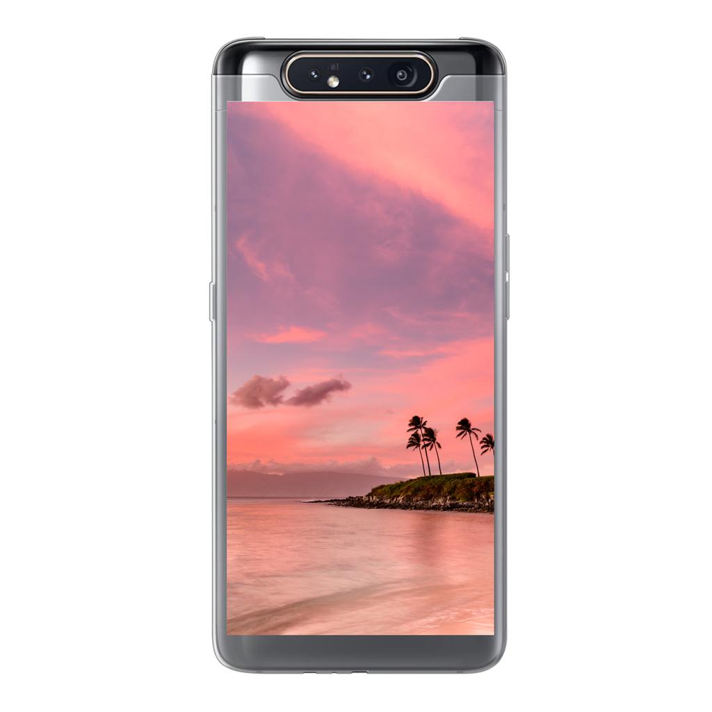 Samsung Galaxy A80 Soft Case - Sunset over Kapulua Bay in Maui uygun ...