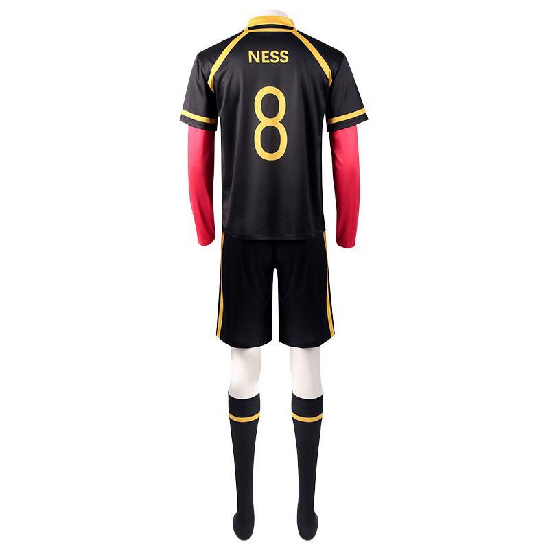 Cheap Anime Blue Lock Cosplay Costume Red Sportswear Wig Bastard ...