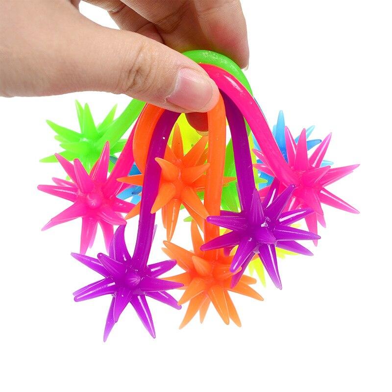 Buy 5Pcs/Set Sticky Toy Elastic Stretchable Sticky Meteor Hammer ...